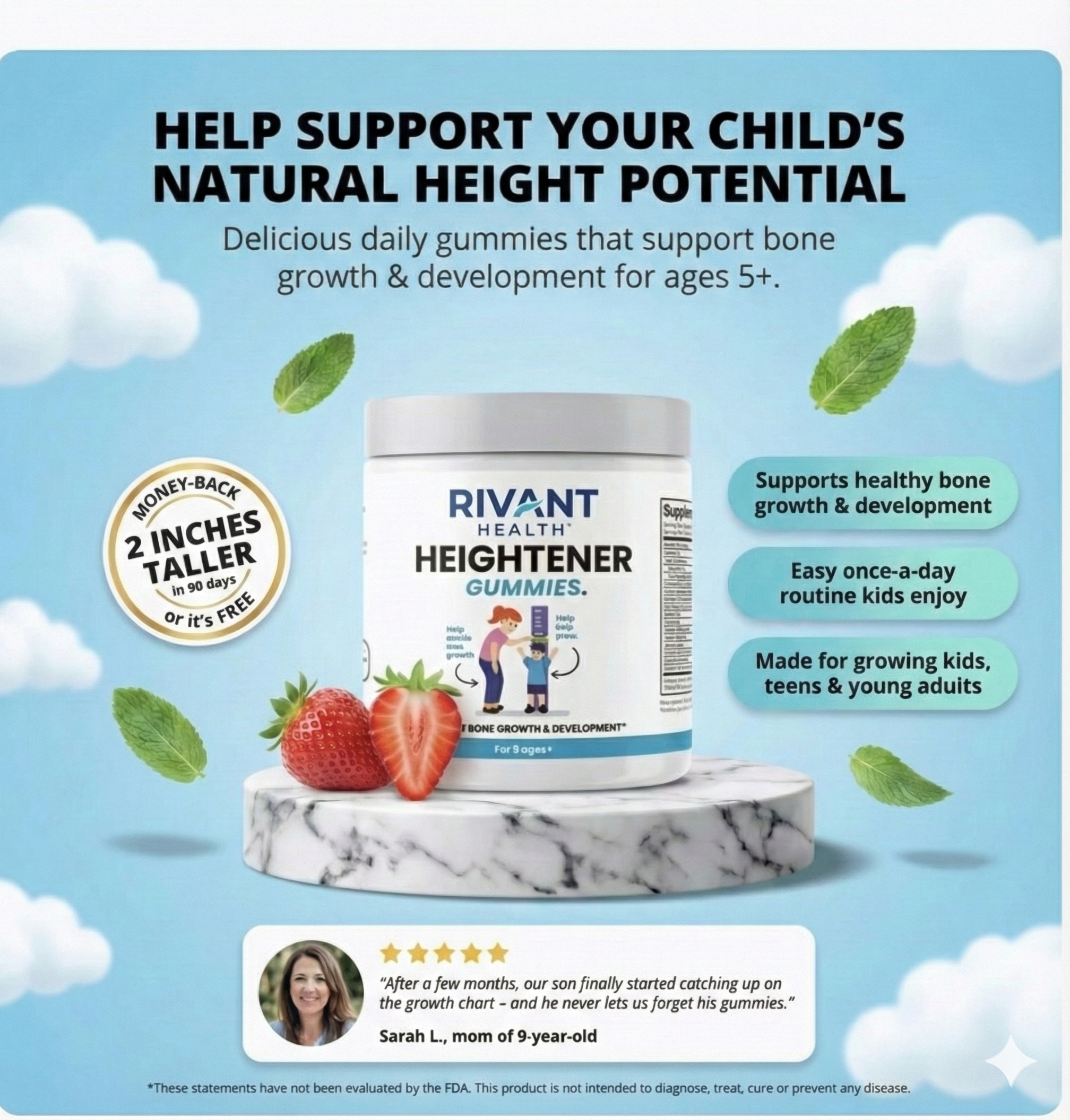 Rivant Heightener Gummies (Limited Time Deal) – Rivant Store